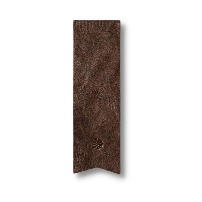Vintage Leather Bookmark | Brown - The Leather Mob