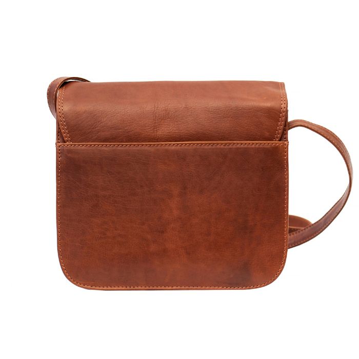 Tuscan Large Triple Compartment Handbag | Tan - The Leather Mob