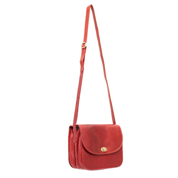 Tuscan Large Triple Compartment Handbag | Bordeaux - The Leather Mob