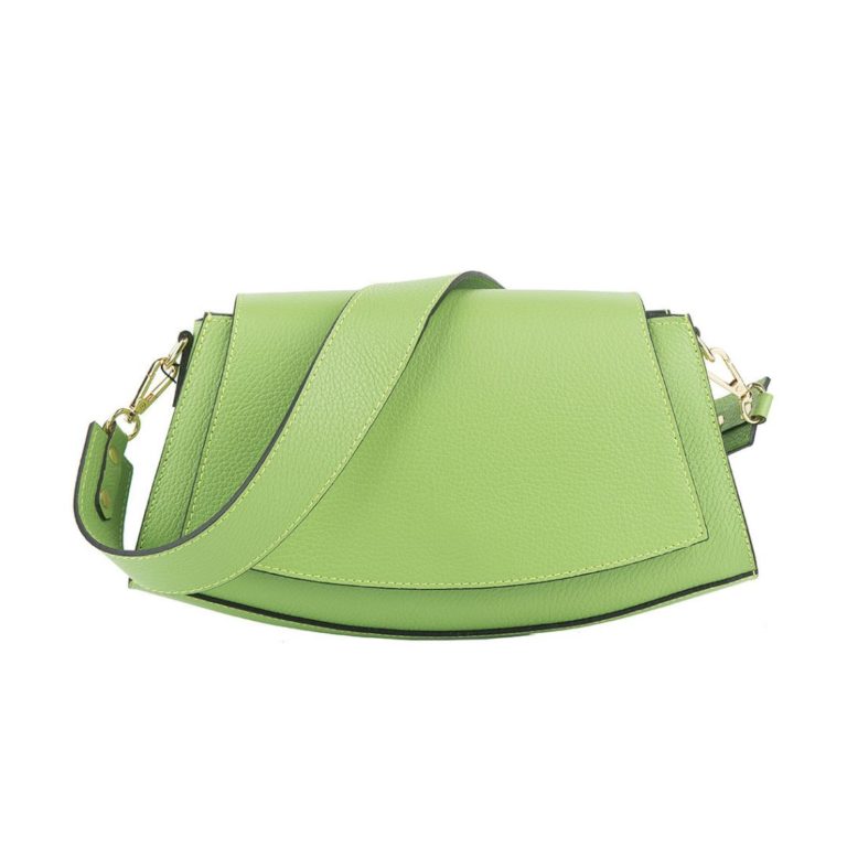 Green Handbags - Italian leather handbags - THE LEATHER MOB